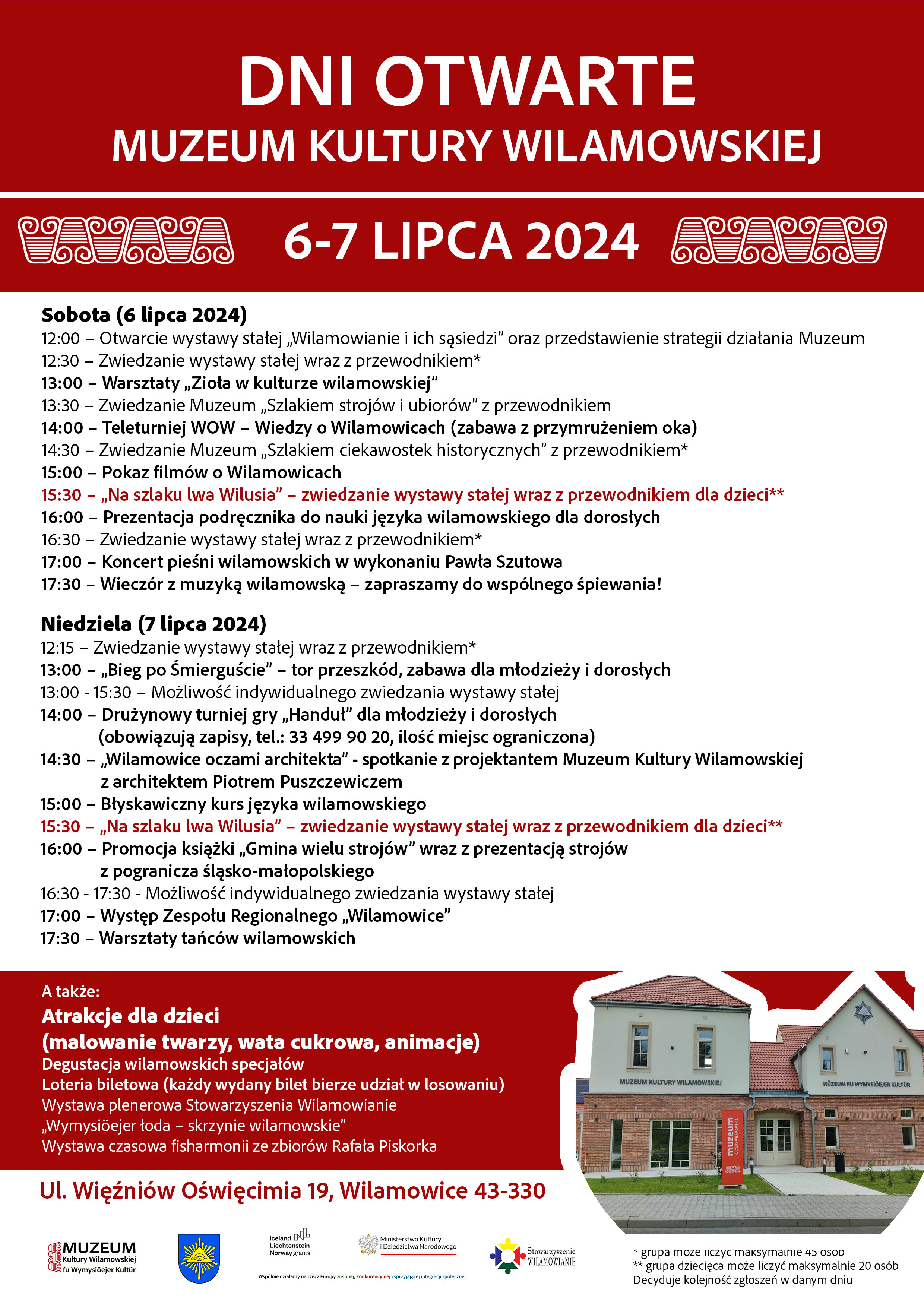DNI OTWARTE MUZEUM KULTURY WILAMOWSKIEJ | Urząd Gminy Wilamowice